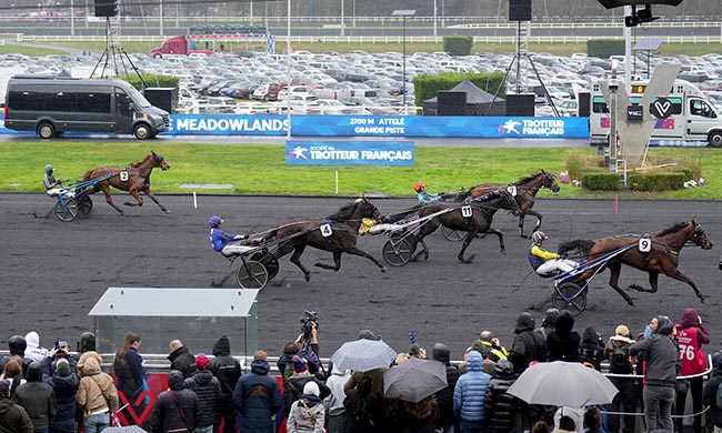 La photo de l'arrivée du PRIX DE MEADOWLANDS course PMU du Dimanche 25 ...
