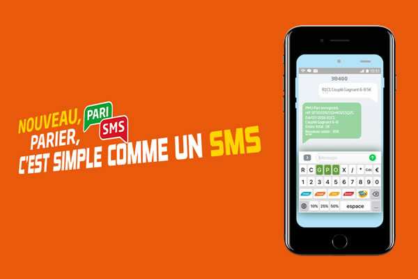 Le PMU invente le clavier pour parier encore plus facilement par SMS