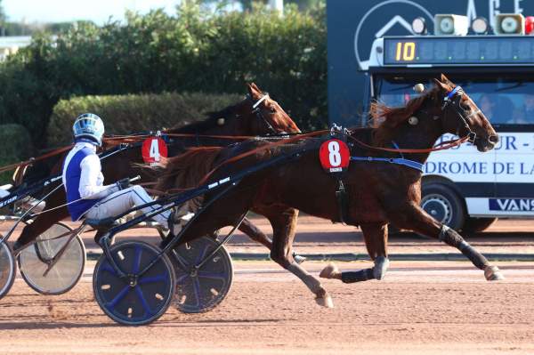 Arrivée du quinté+ Prix de la Côte d'Azur, jeudi, à Cagnes-sur-Mer. FLOREAL, en patron